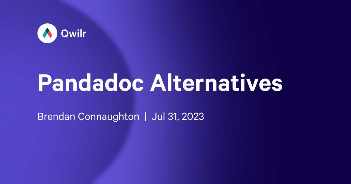 7 PandaDoc Alternatives & Competitors [2023 Edition]