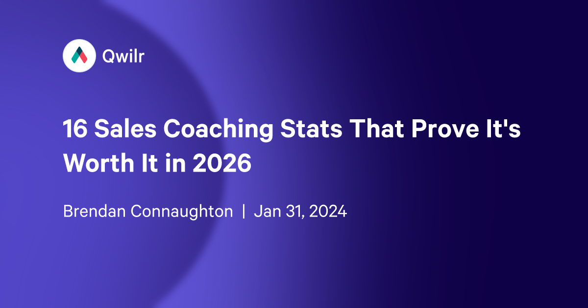 16 Sales Coaching Stats That Prove It's Worth It in 2026