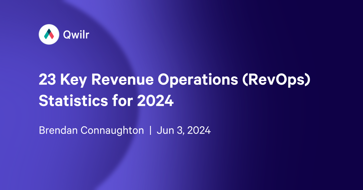 23 Key Revenue Operations (RevOps) Statistics for 2024