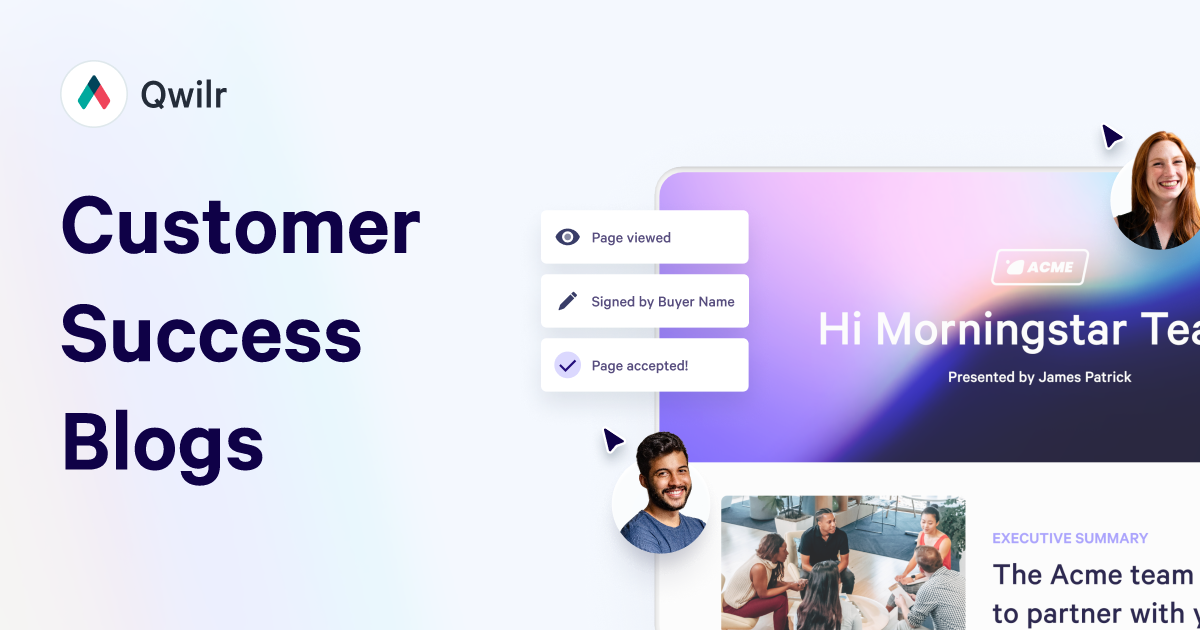Customer Success | Blog Category | The Playbook by Qwilr