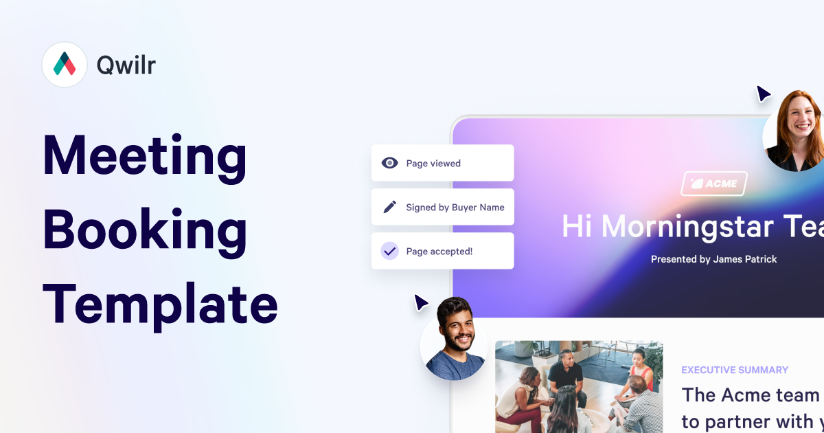 Meeting Booking Template | Schedule Outbound Demos [2025]