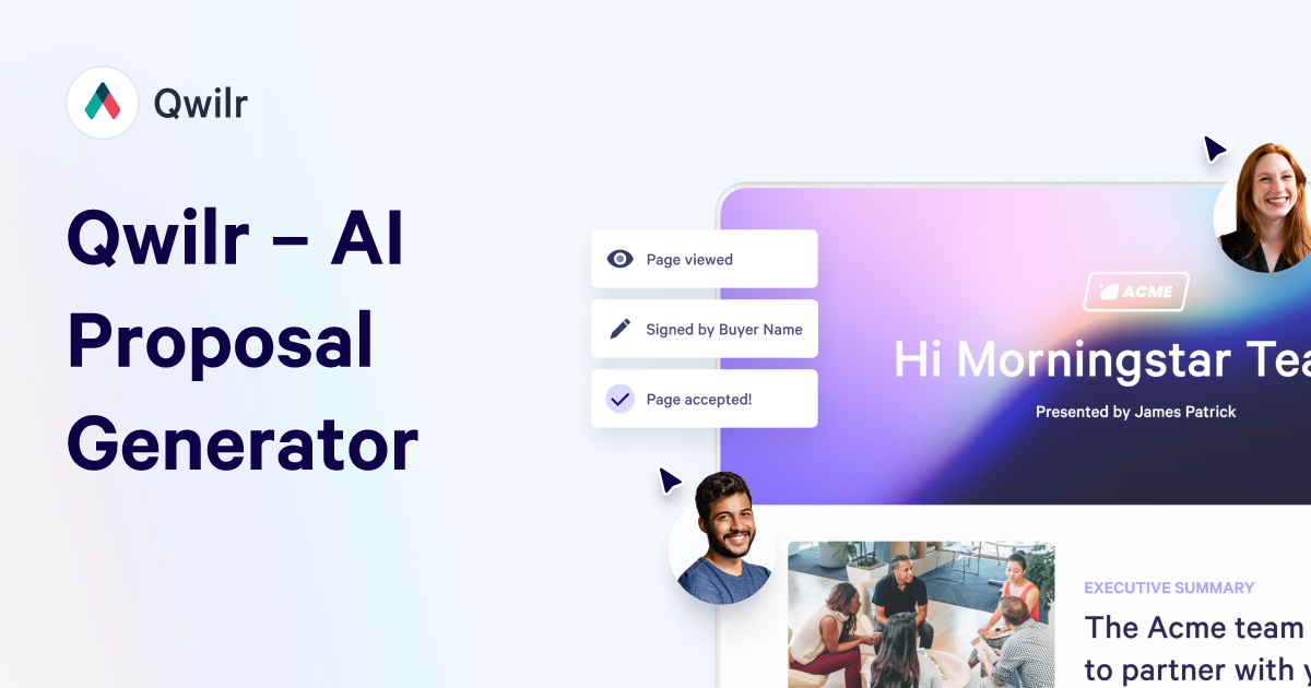 AI Proposal Generator | Free 14-Day Trial | Qwilr