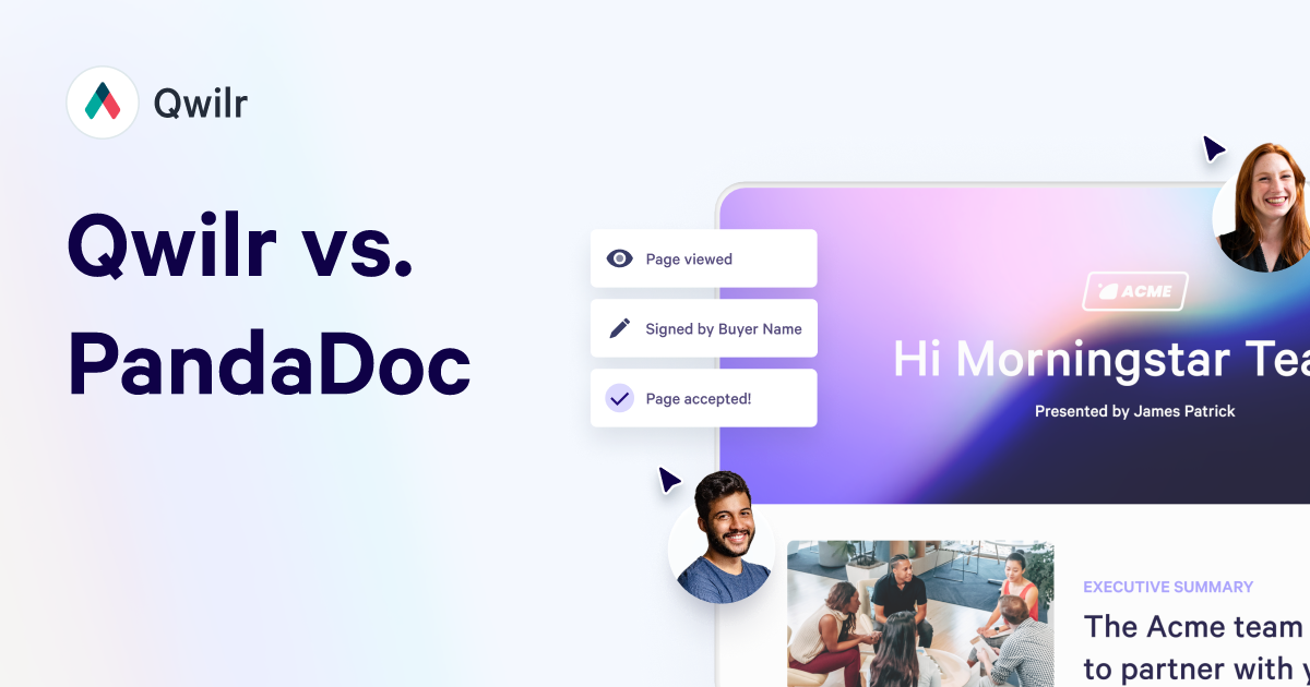 Qwilr vs. PandaDoc | Find Out Which Is Better for Sales Teams