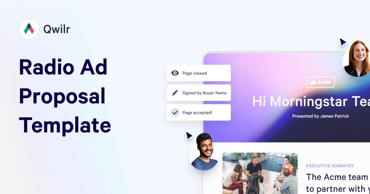 Radio Ad Proposal Template [2025 Edition] | Qwilr