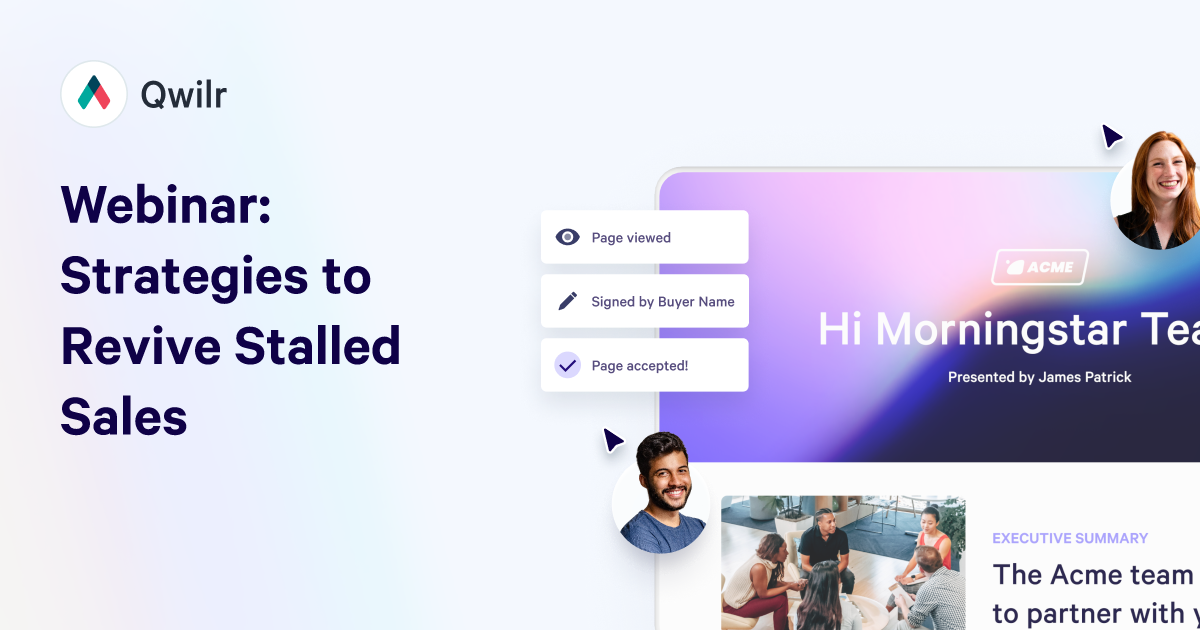 Webinar: Strategies to Revive Stalled Sales